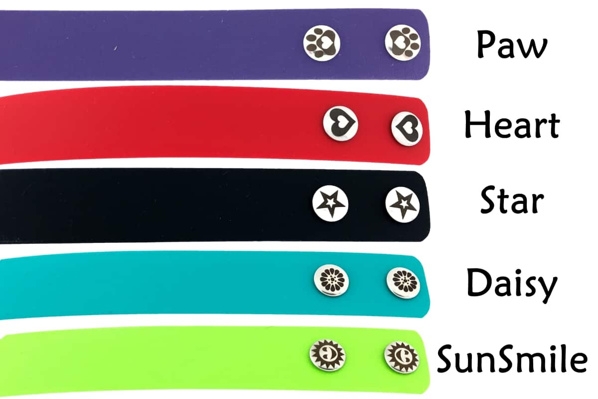 Safety Dog Collar ID Snap On - Collars by Kitt
